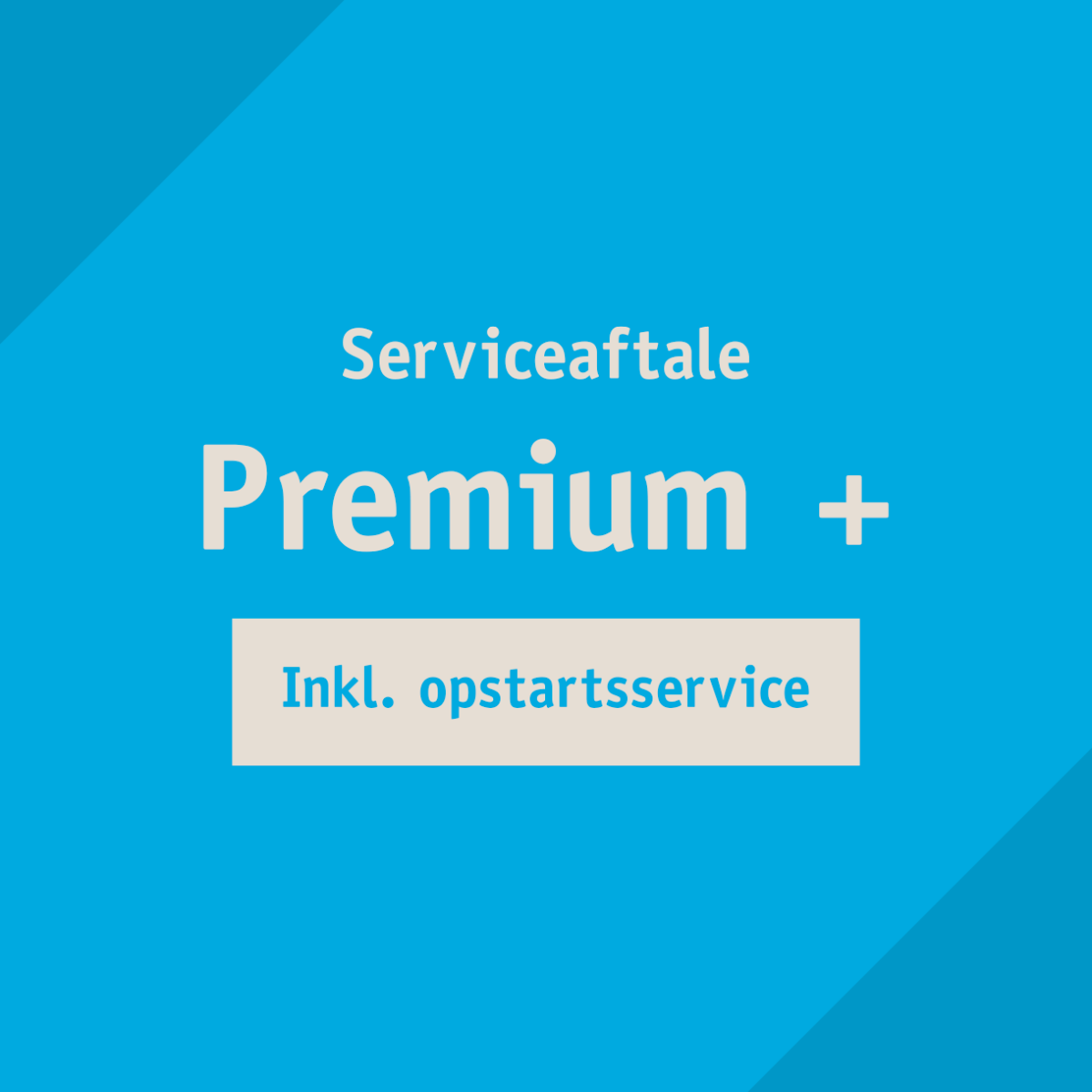 Serviceaftale Premium Plus Inkl. Opstartsservice - Serviceaftaler - FilterShop